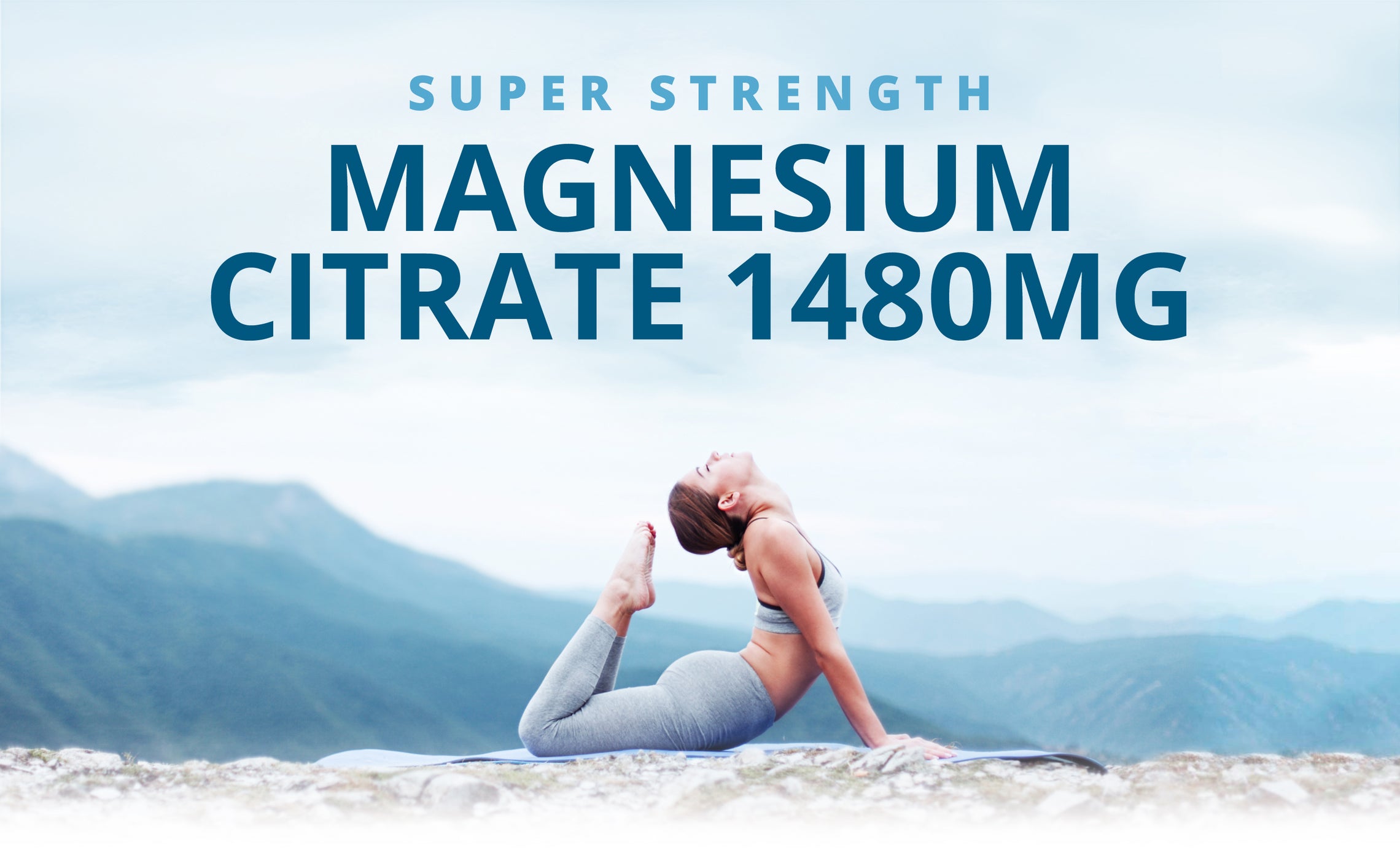 Magnesium Citrate | 1480mg | 180 Vegan Capsules | 444mg Elemental ...