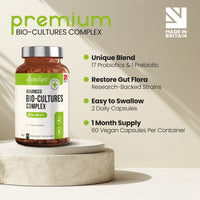Bio Cultures Complex - 60 Vegan Capsules