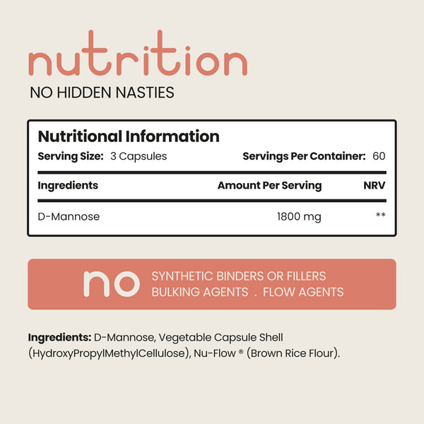 Clean D-Mannose - 1,800 mg – VitaBright