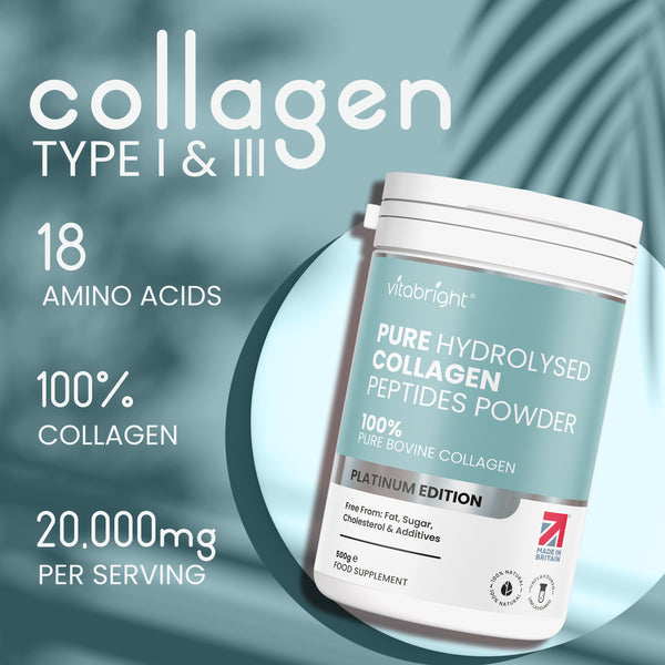 Bovine Collagen Peptides Powder – VitaBright
