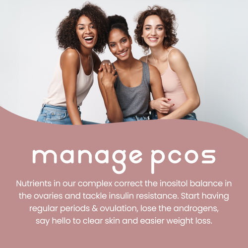 Myo Inositol and D-Chiro Inositol PCOS Supplement