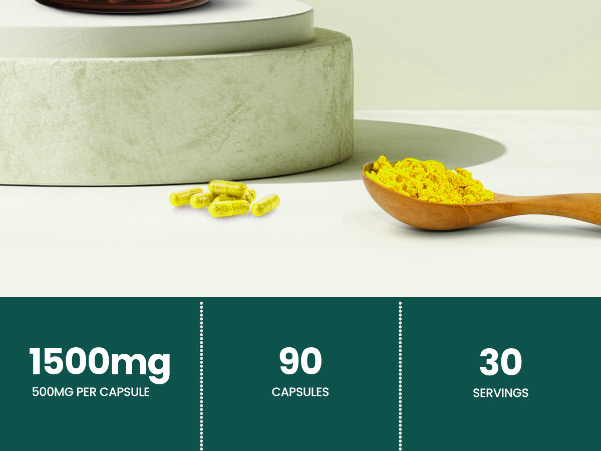 High Strength 98% Berberine HCL Capsules – VitaBright