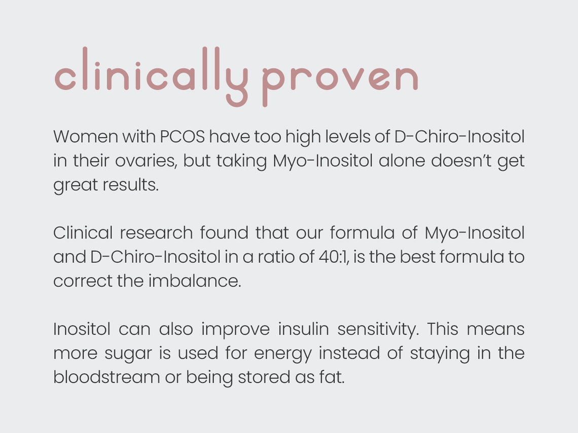 VitaBright Myo Inositol & D Chiro Inositol for PCOS