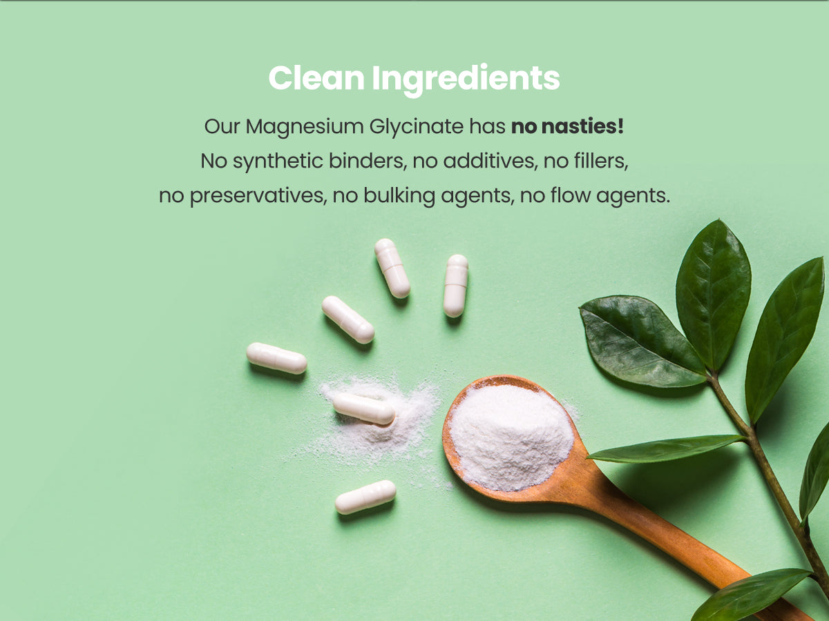 Magnesium Glycinate - 1500mg High Strength Providing 300mg Elemental M ...