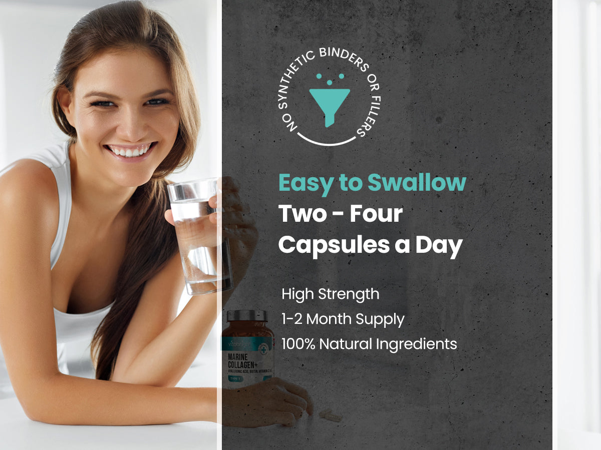 Marine Collagen Complex | 1165mg | 9 Powerful Nutrients | Advanced For – VitaBright